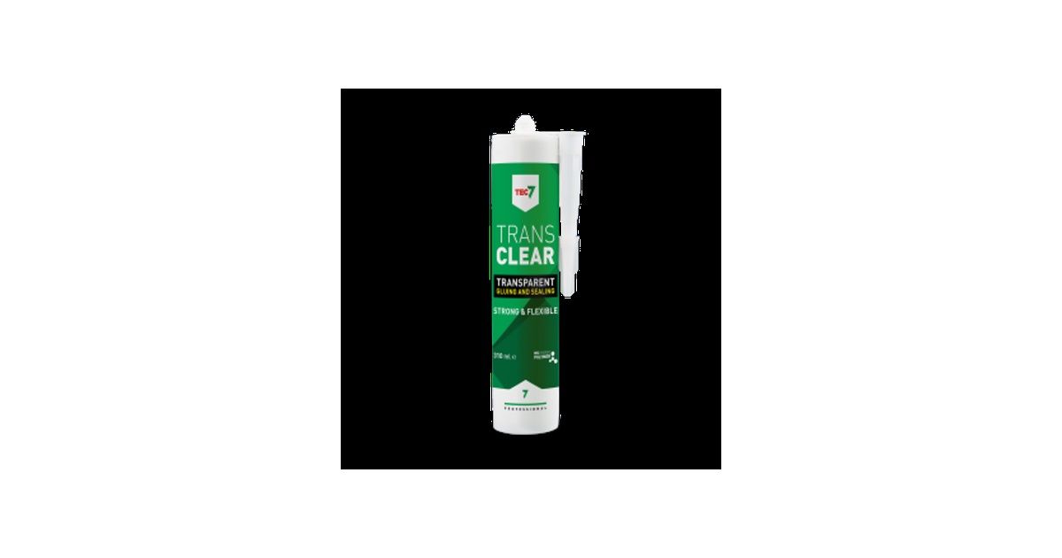 Tec7 Clear Transparent Universal Mount and Sealing Adhesive 310ml