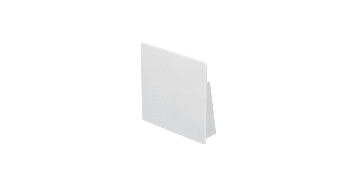 100 x 100mm PVC Maxi Trunking End Cap