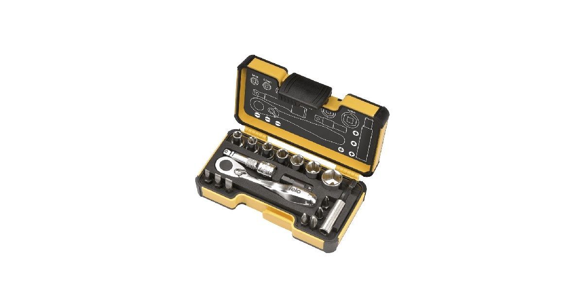 Felo 18pc Mini Pocket Socket Set