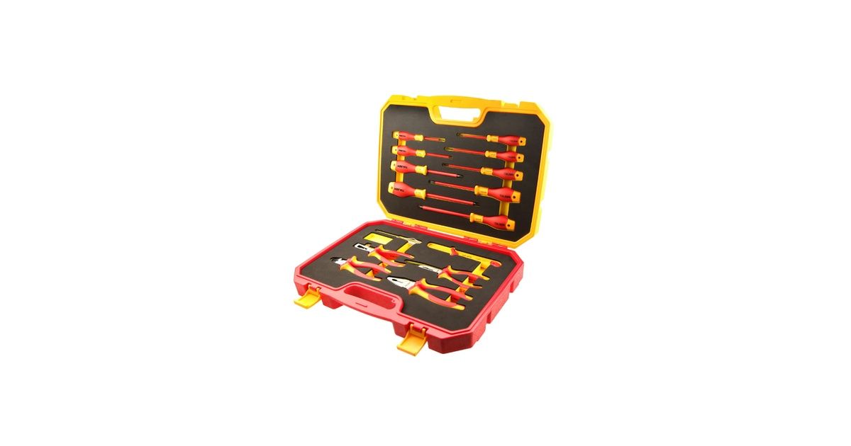 Tolsen 15 Piece Insulated VDE Hand Tool Set
