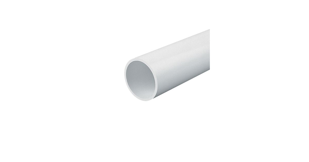 Marshall Tufflex Heavy Gauge 20mm PVC Conduit 3m Length PVCCR6WH