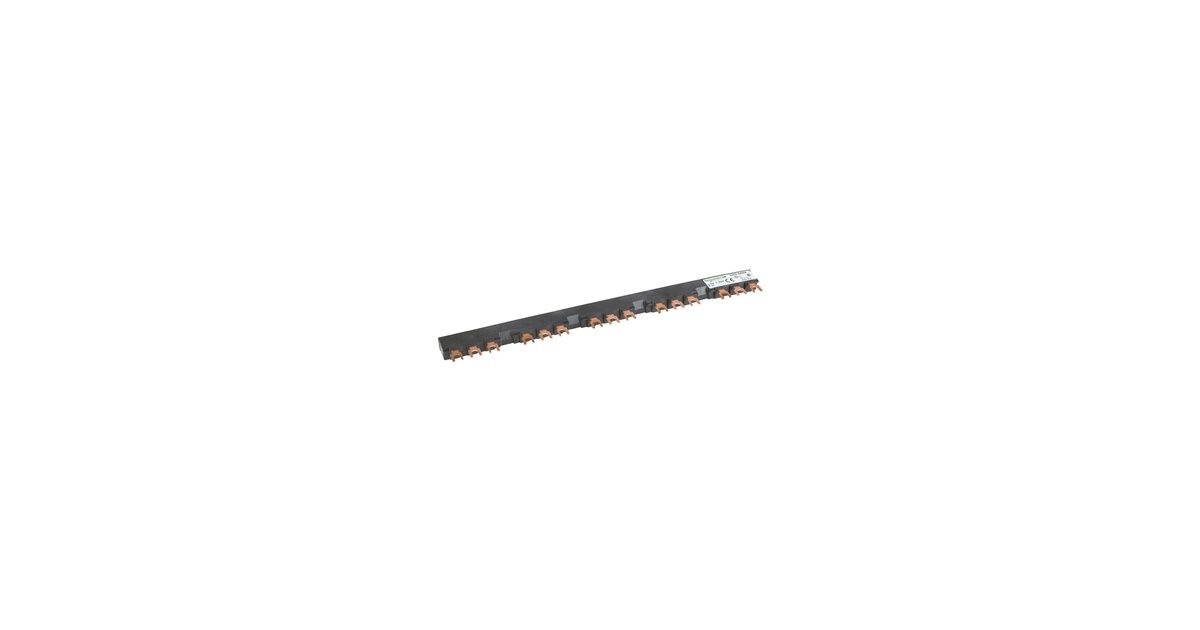 Schneider GV2G554 3P Comb Busbar, 5 Tap-offs, 63A