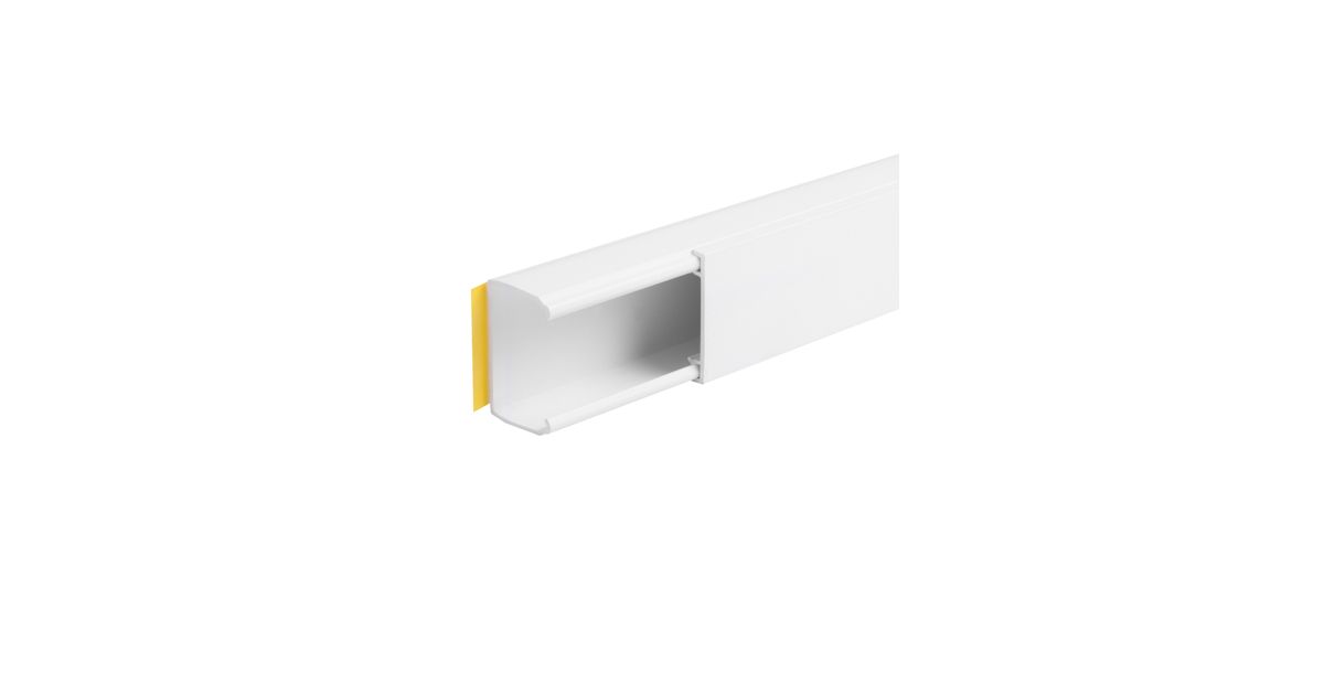 25mm x 16mm PVC Self-Fixing Mini Trunking