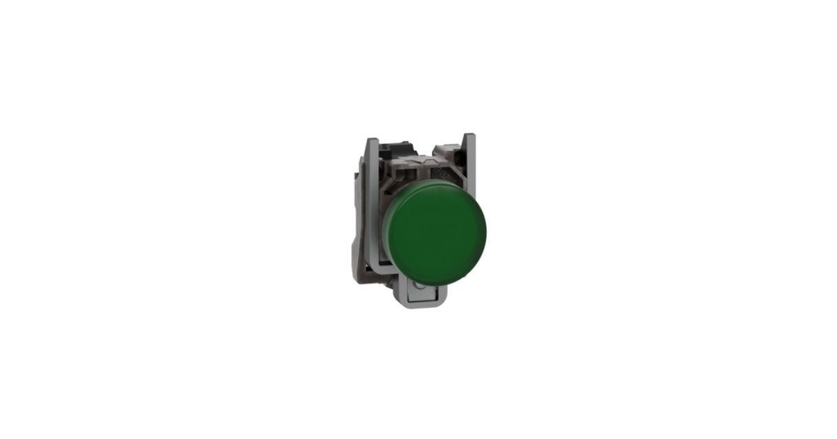 Telemecanique Green XB4 240V 22mm Panel Mount Pilot Light