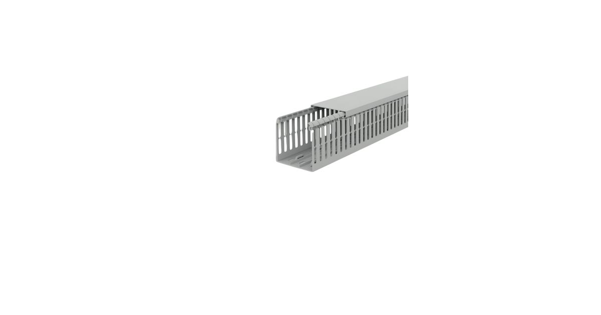 25x60mm 2m Panel Trunking Grey
